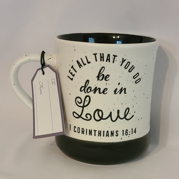 Kitchen | Mug Let All That You Do Be Done In Love 1 Corinthians 1614 ...